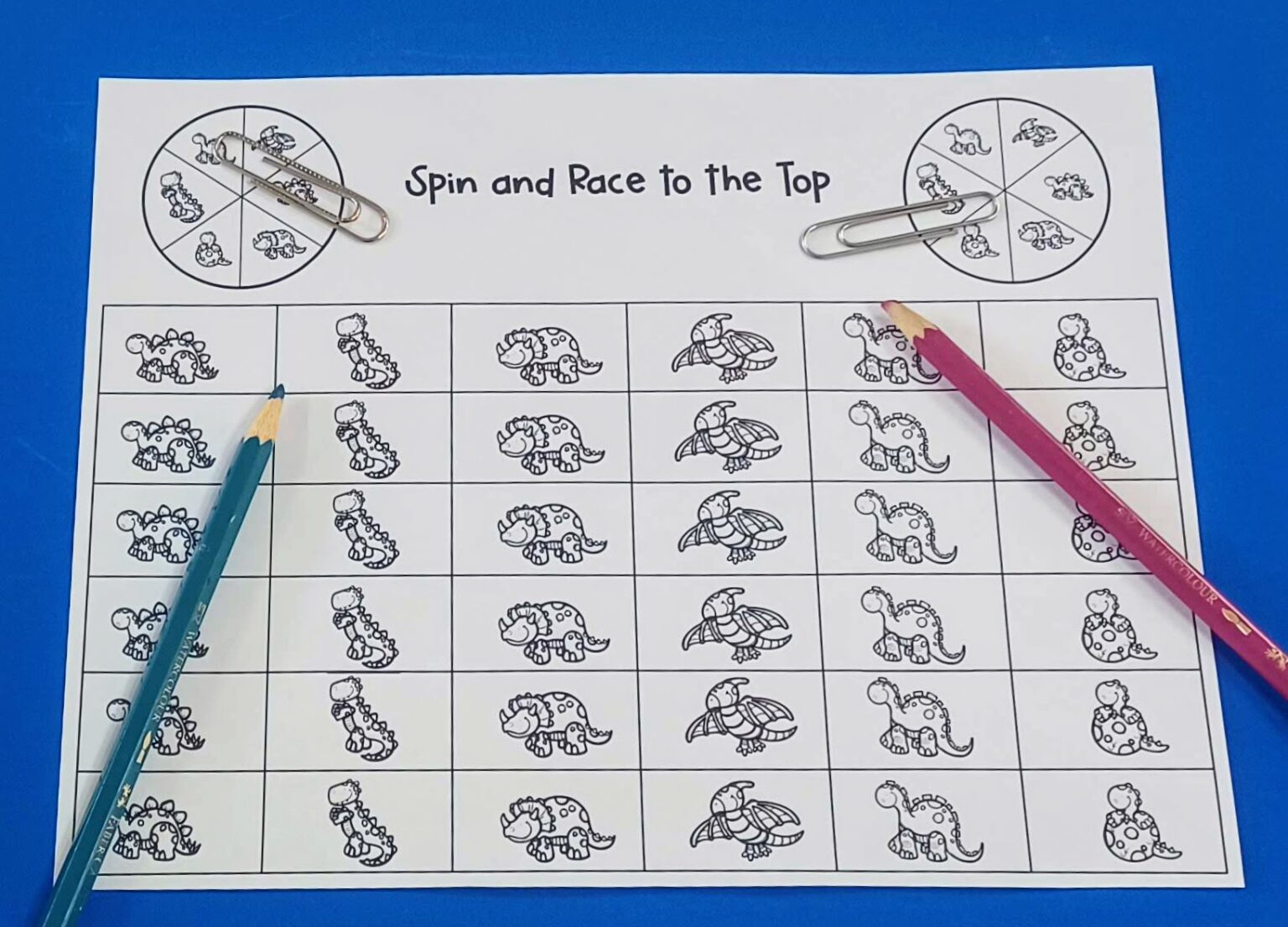 Dinosaur Math & Literacy Printables - NBpreKactivities