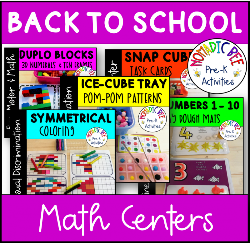 BACK TO SCHOOL Activities - NBpreKactivities