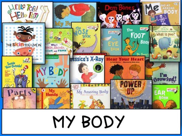 MY BODY BOOKLIST FOR Young Learners - NBpreKactivities