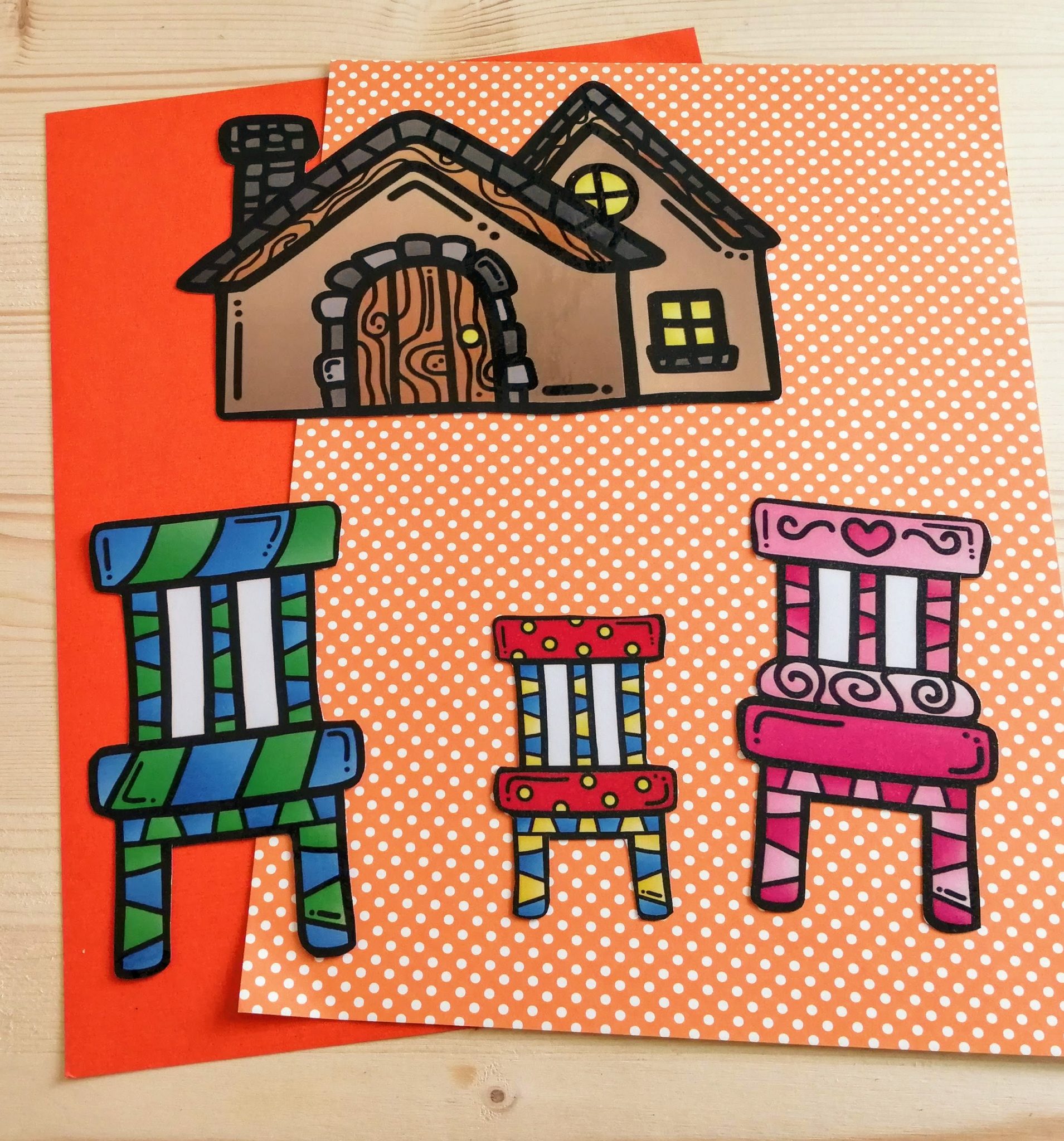 Goldilocks Activities for Pre-K, Kindergarten & Gr 1. - NBpreKactivities