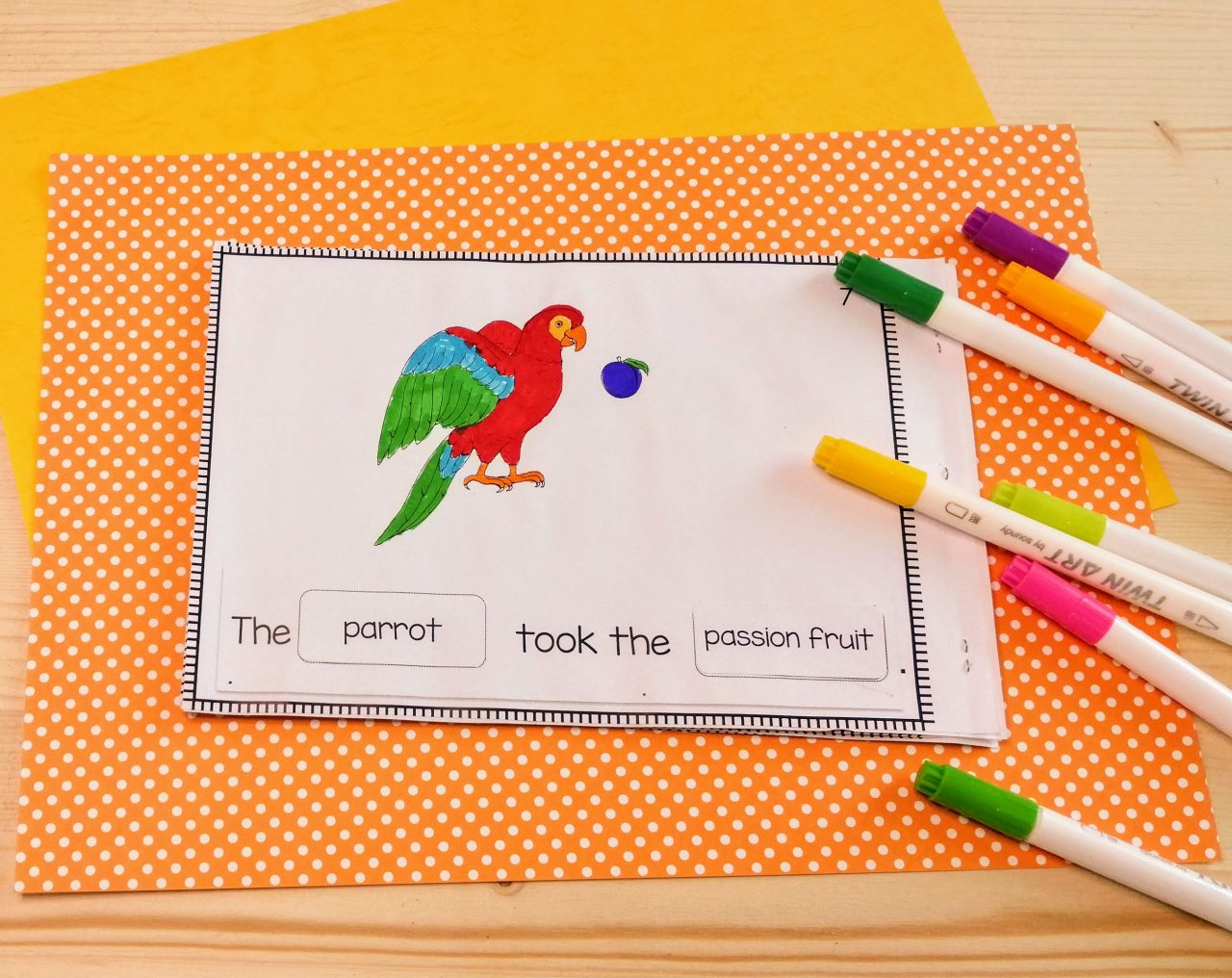 Handa's Surprise EMERGENT READER - NBpreKactivities