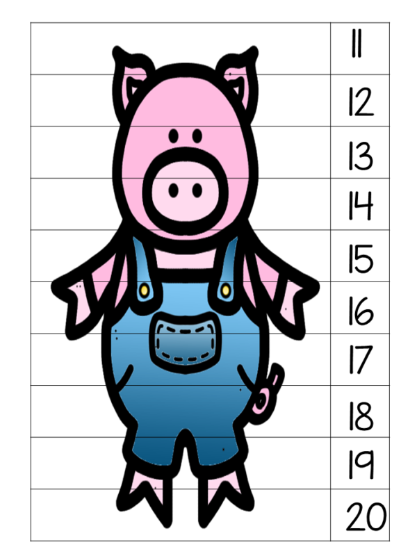 Three Little Pigs Math Activities - NBpreKactivities