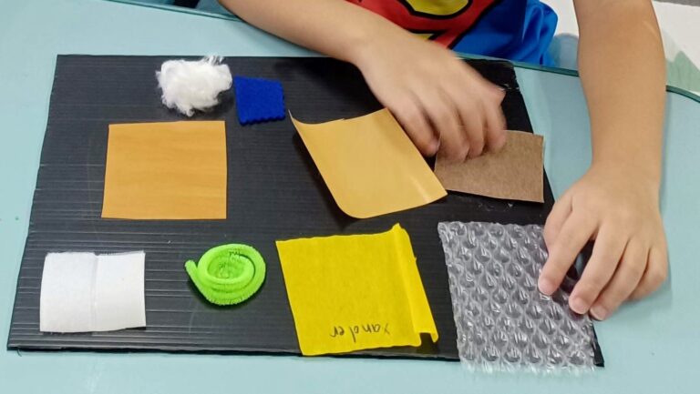 The Sense of Touch Texture Board - NBpreKactivities