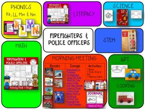 Firefighters & Police Officers Activities - NBpreKactivities