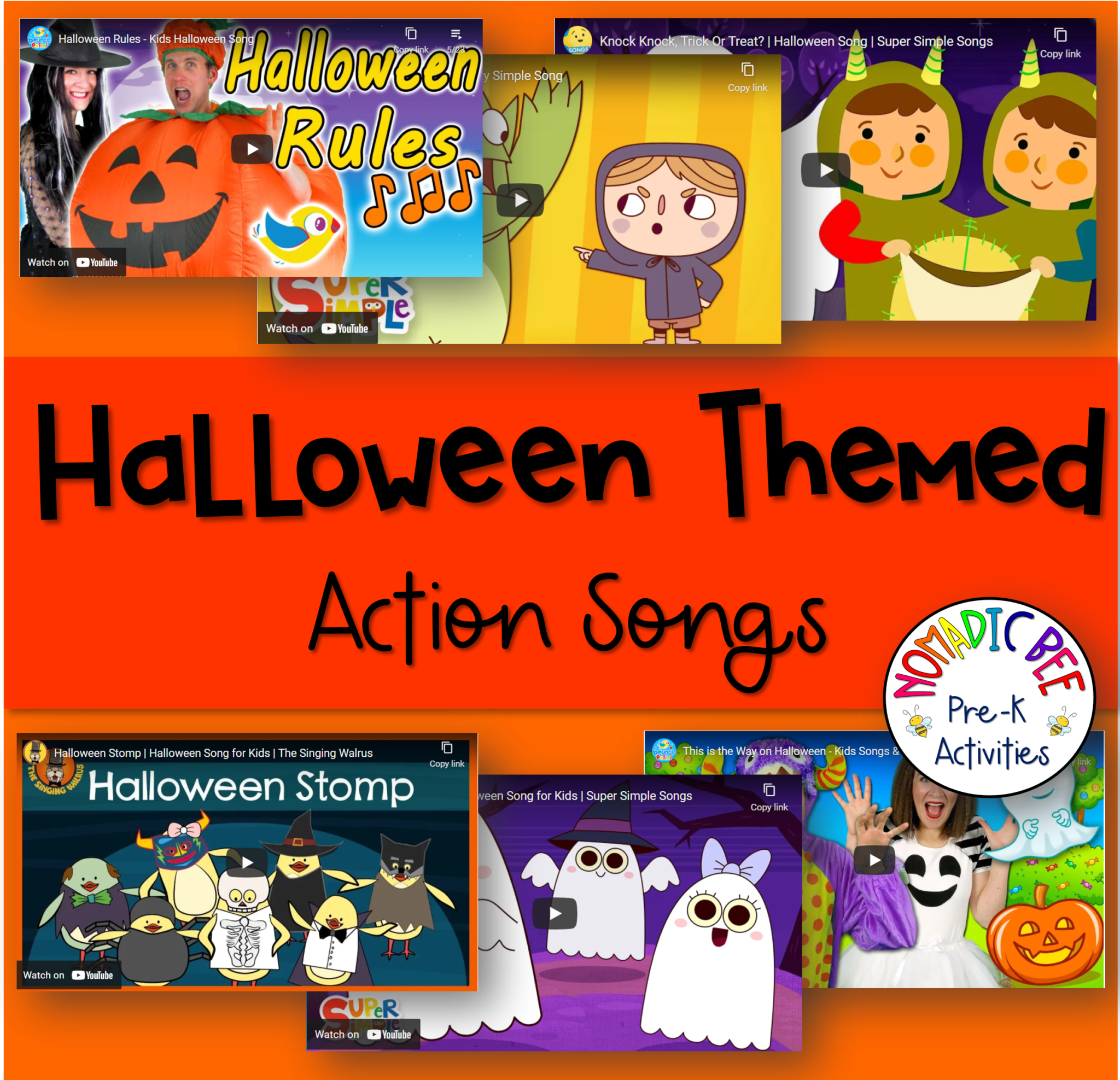 Action SONGS - NBpreKactivities