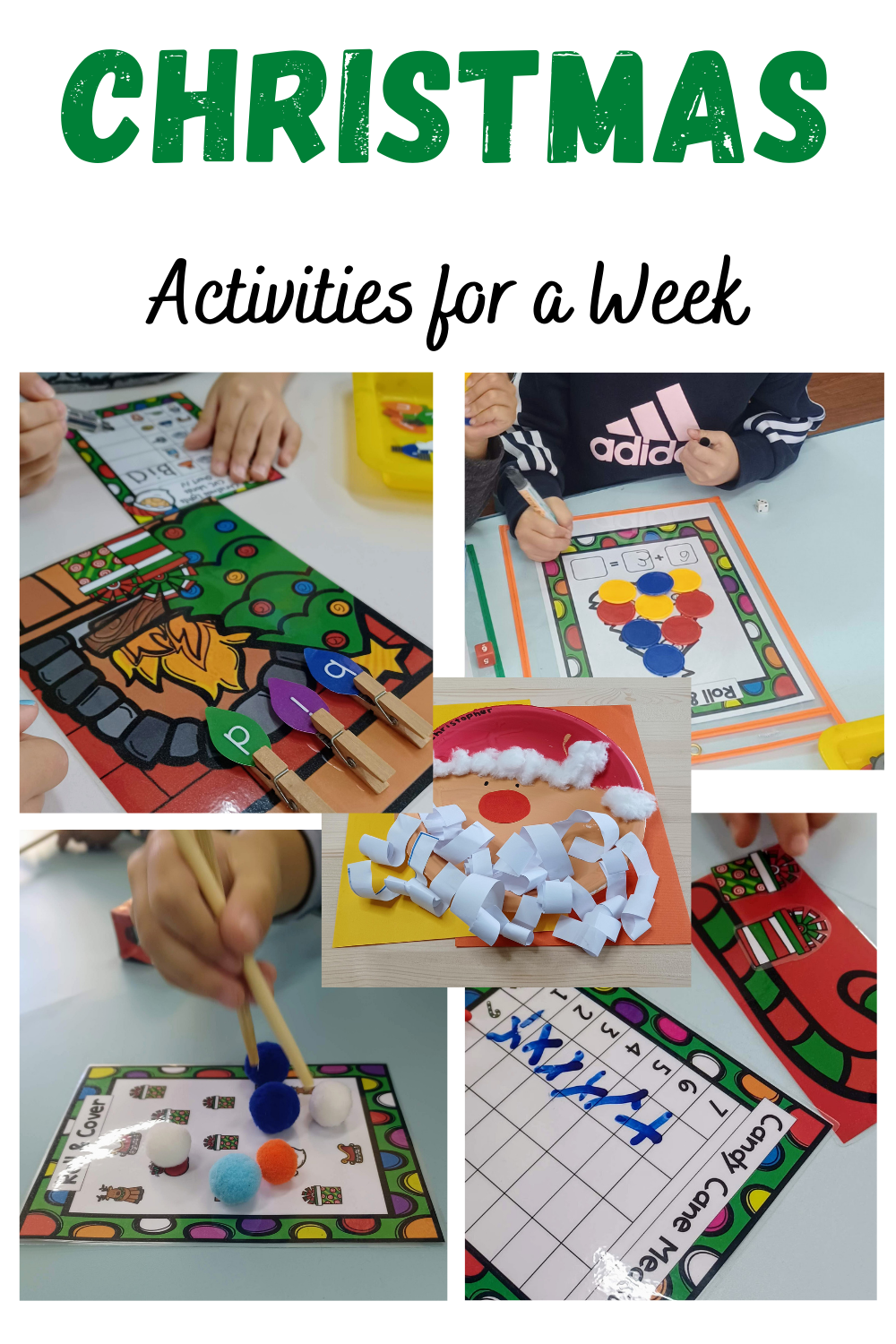 Christmas Themed Activities - NBpreKactivities