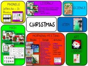Christmas Themed Activities - NBpreKactivities