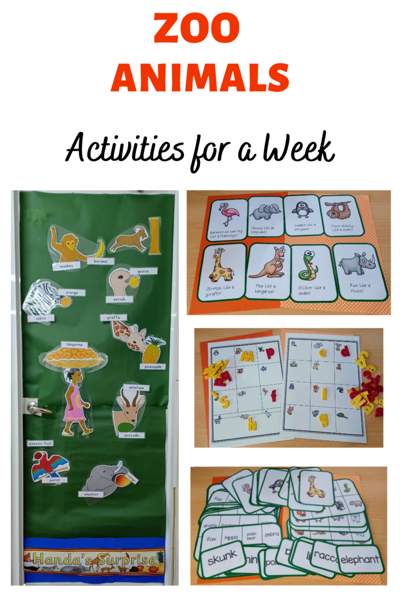 Zoo Animals Themed Activities - NBpreKactivities