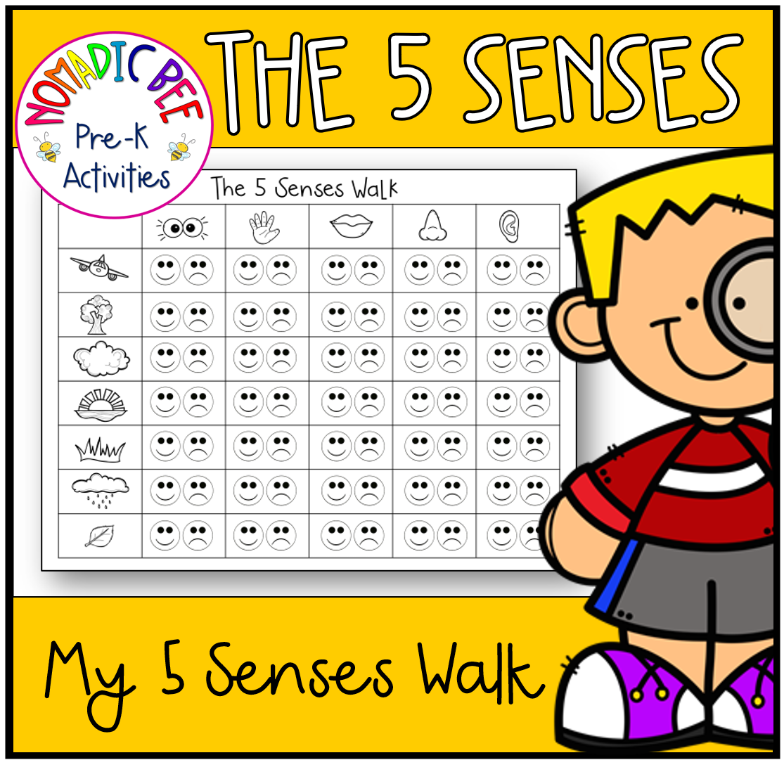 5 Senses Walk - NBpreKactivities