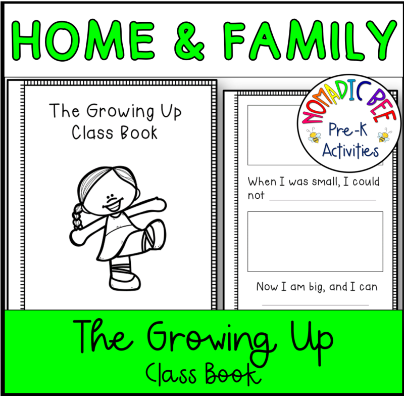The Growing Up Class Book - NBpreKactivities