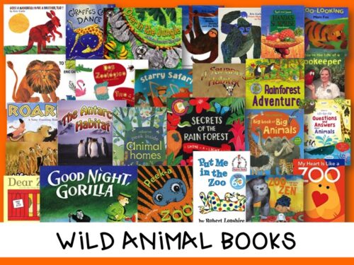 Zoo Animals Themed Booklist for kids - NBpreKactivities