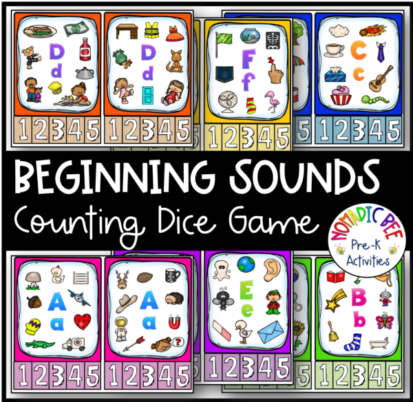 Alphabet Beginning Sound Game - NBpreKactivities