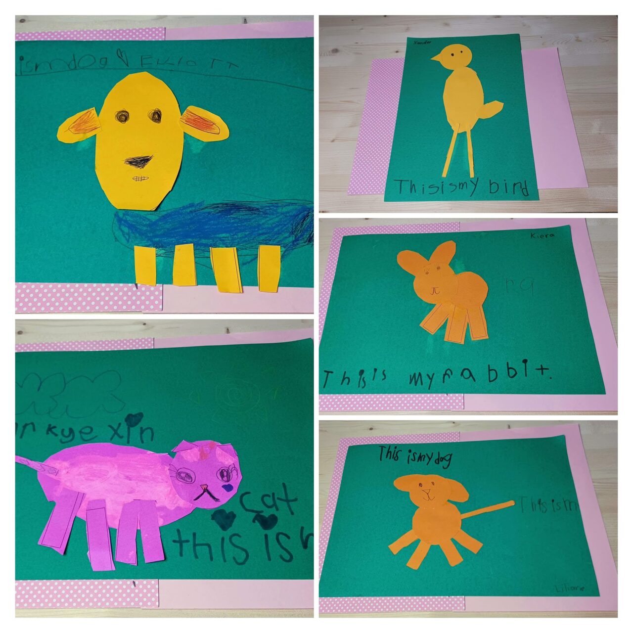 Pets Themed 2D Shapes Craft - NBpreKactivities