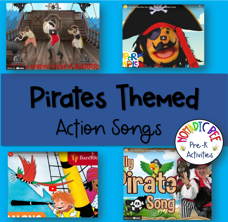 Pirates Themed Activities - NBpreKactivities