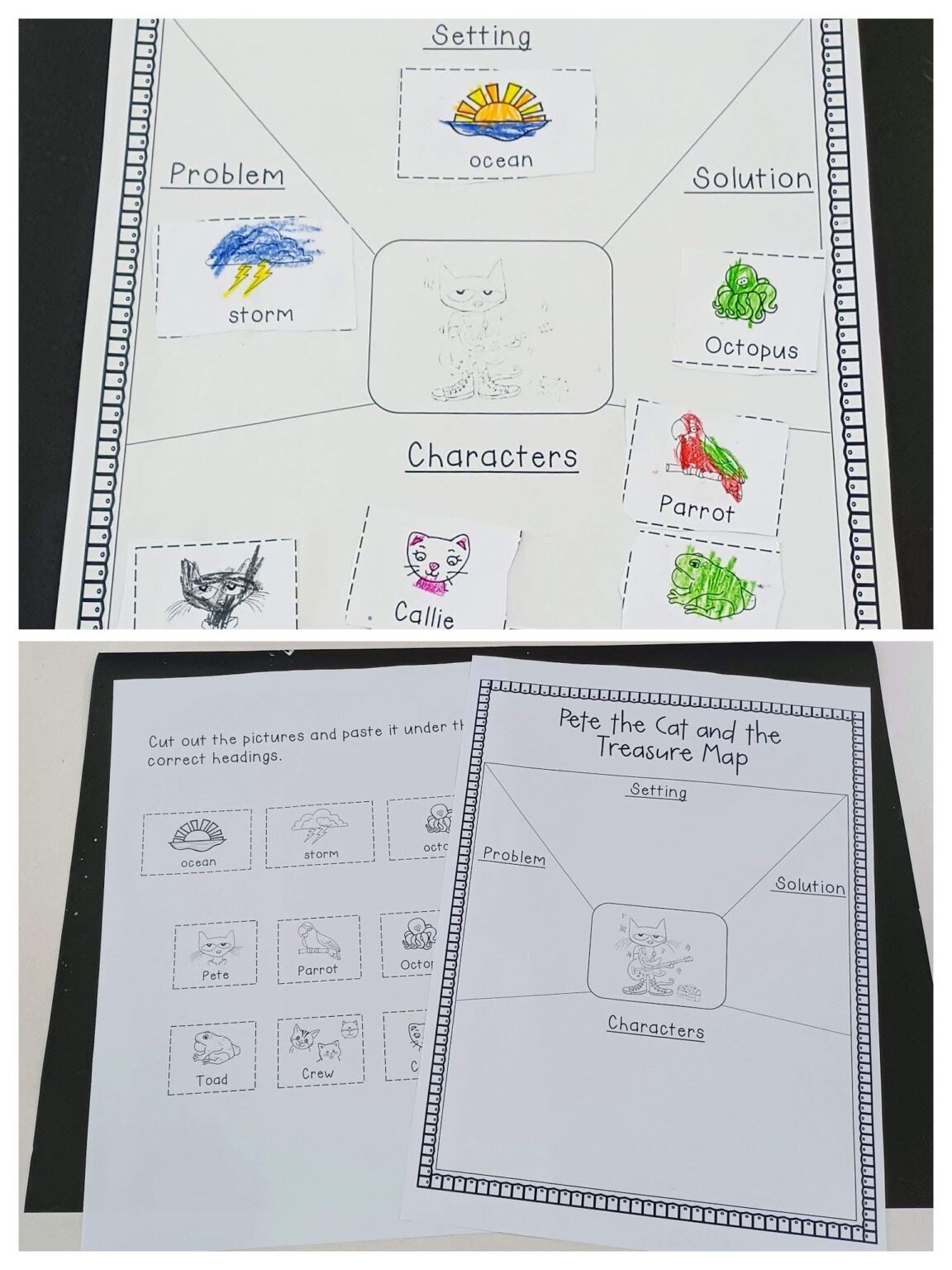 Pete the Cat and the Treasure Map Book Companion - NBpreKactivities