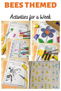 Bees Themed Activities - NBpreKactivities