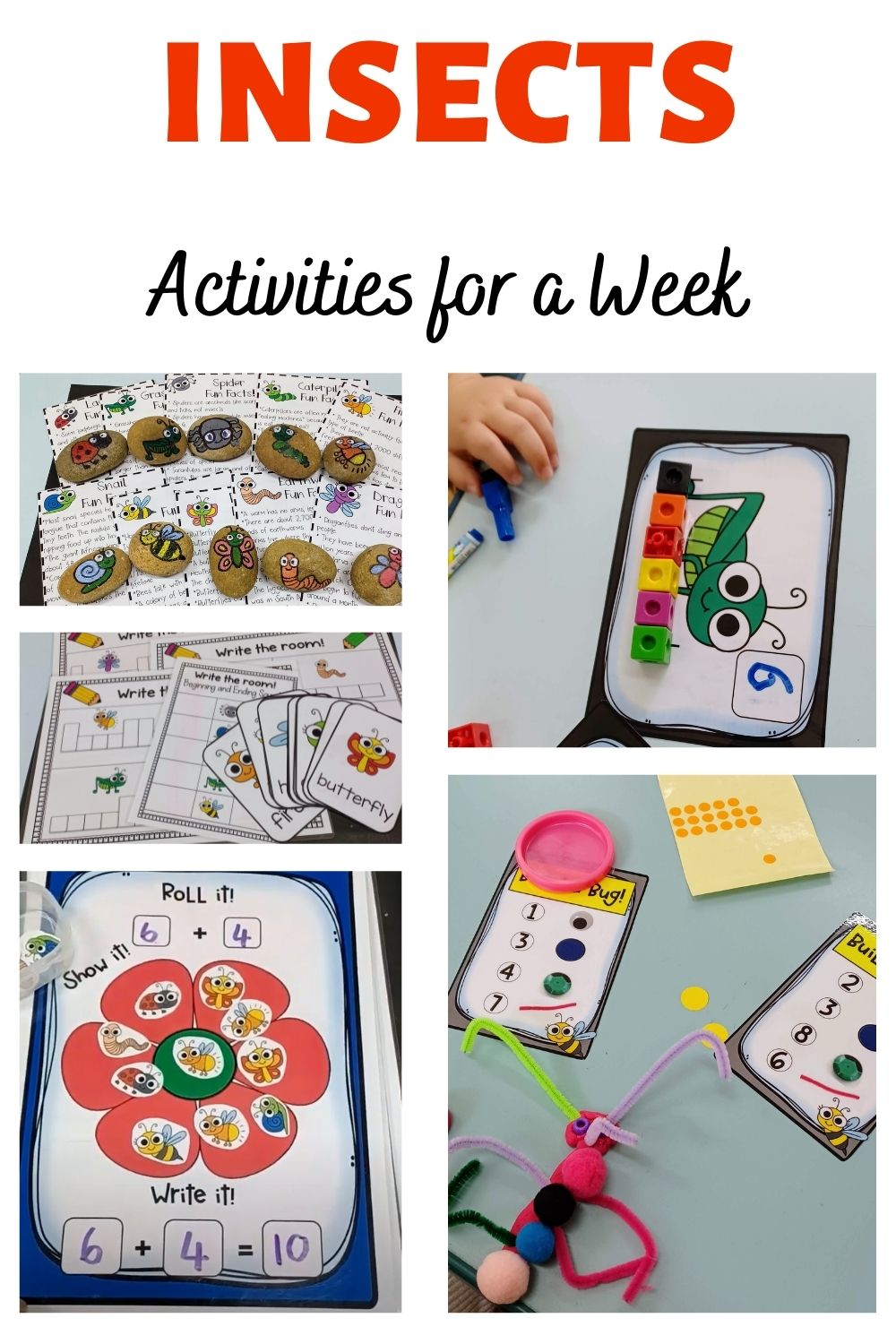 Insects Themed Activities - NBpreKactivities