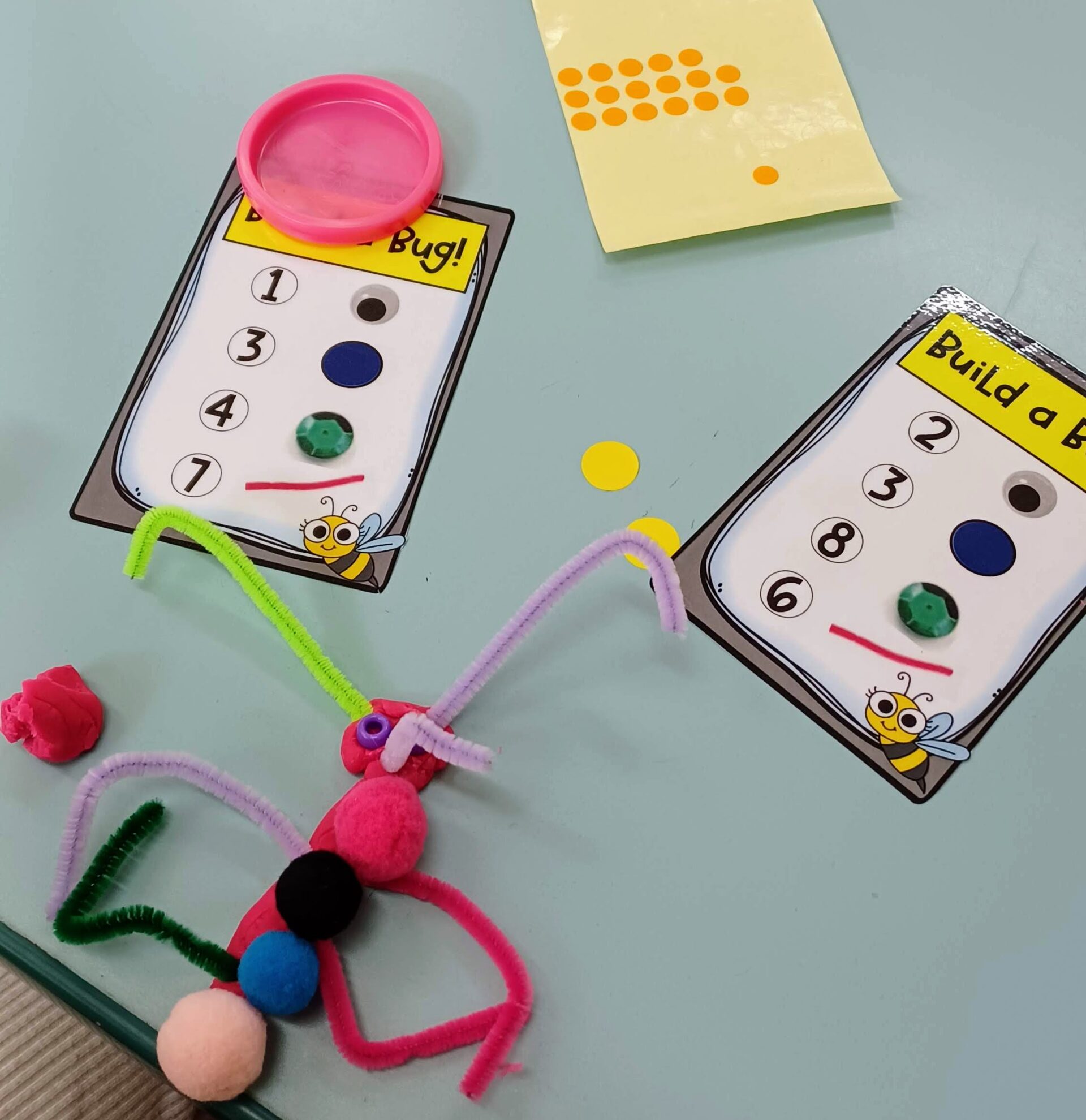Build a Bug Fine-Motor & Math Center - NBpreKactivities