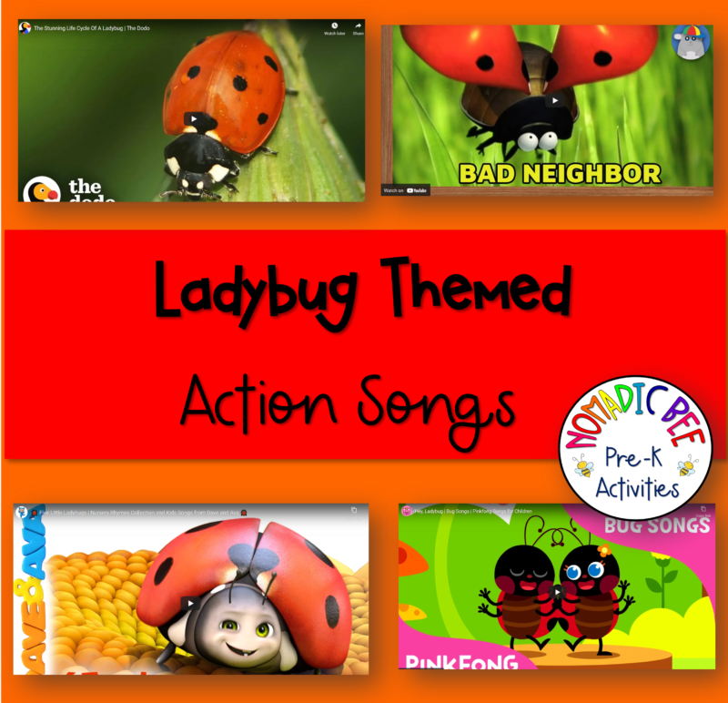 Ladybug Themed Activities - NBpreKactivities