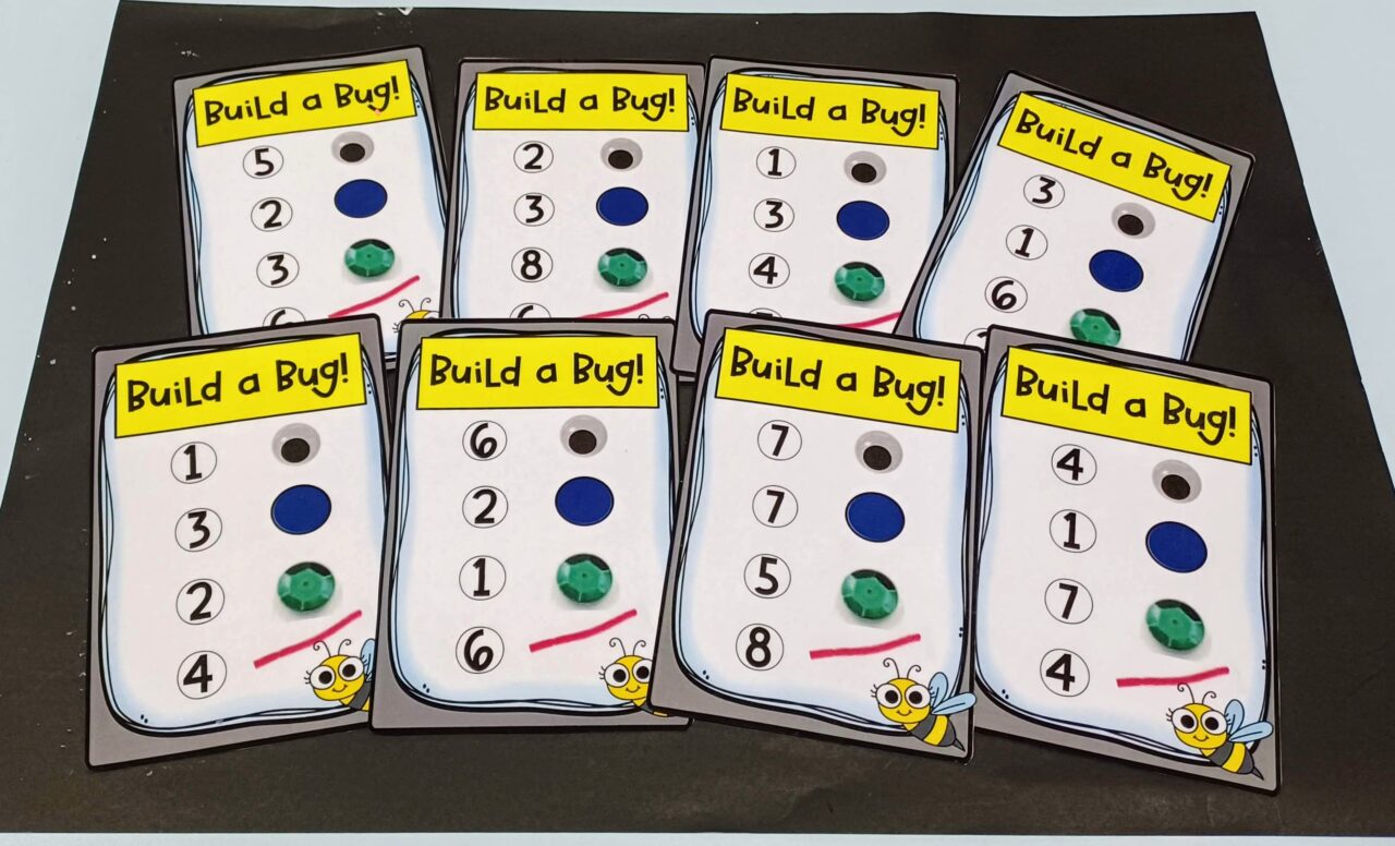 Build a Bug Fine-Motor & Math Center - NBpreKactivities