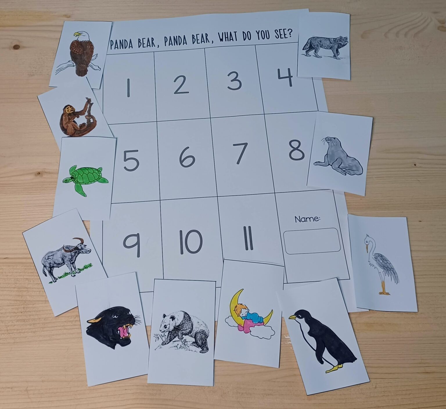 Panda Bear, Panda Bear Book Extension Activities - NBpreKactivities