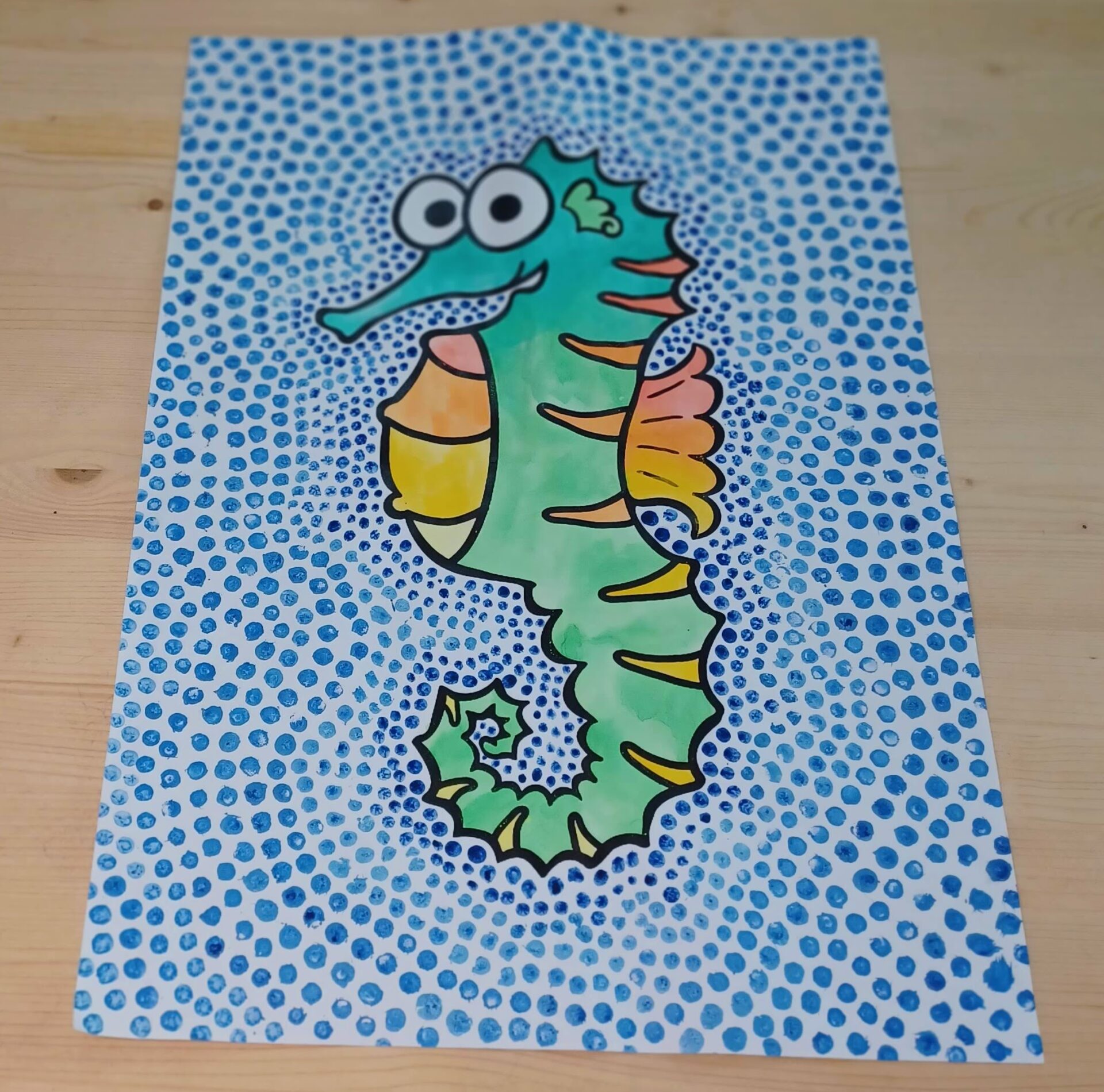 Mister Seahorse Book Extension Art Activity - NBpreKactivities