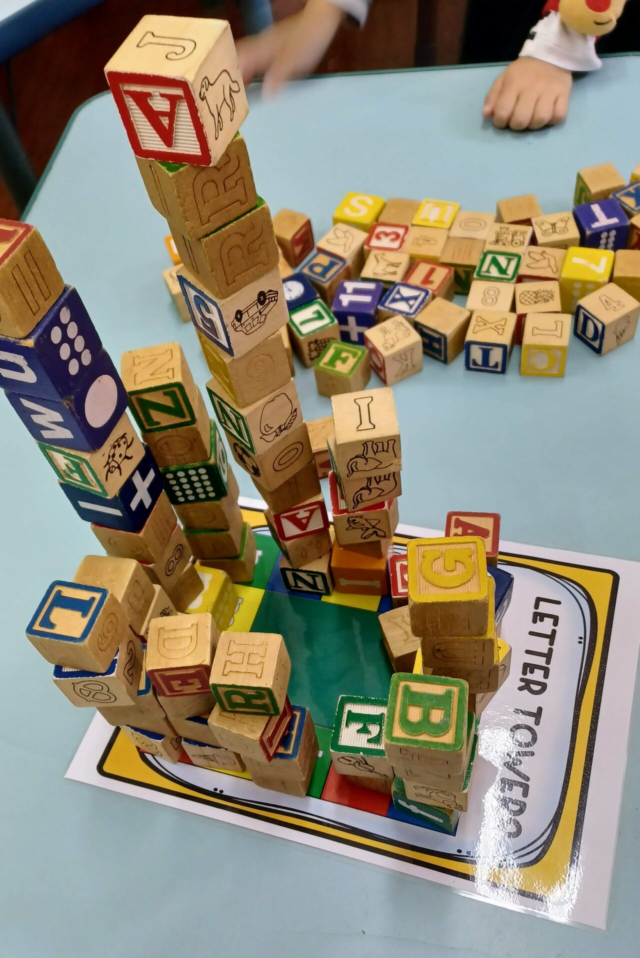 Letter Towers Literacy Center - NBpreKactivities