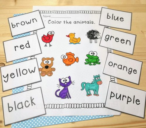 Brown bear, Brown Bear, What do you see? Printables - NBpreKactivities