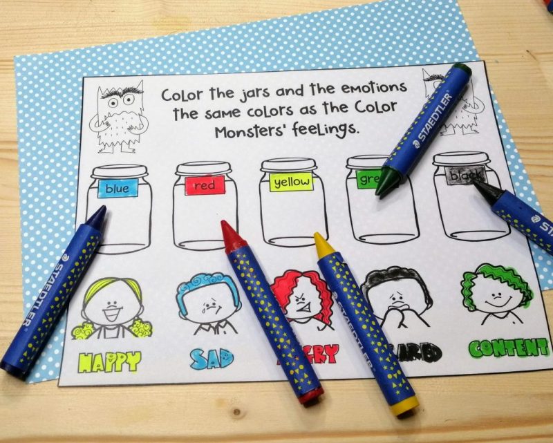'Color Monster' Printables - NBpreKactivities