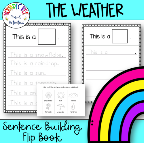 Weather Themed Activities - NBpreKactivities