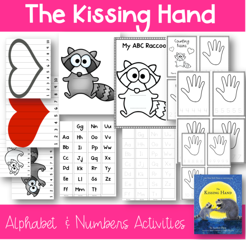 The Kissing Hand Book Extension Activity - NBpreKactivities