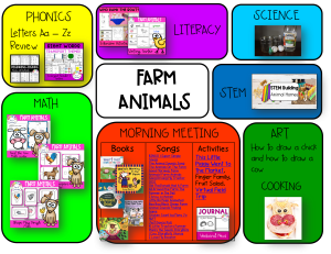 Farm Animals Themed Activities - NBpreKactivities