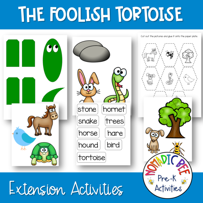 The Foolish Tortoise Book Extension Activities - NBpreKactivities