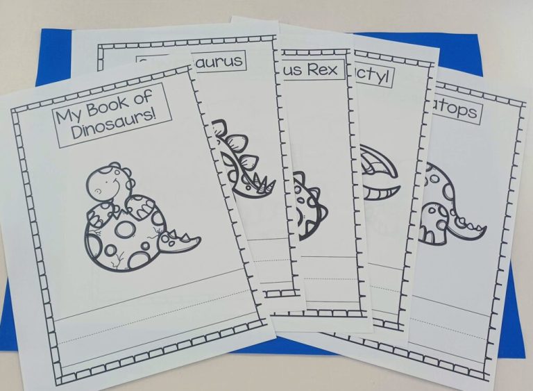 Dinosaur Roar Book Activities - NBpreKactivities