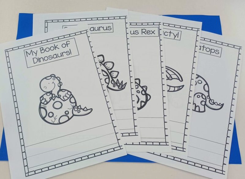 Dinosaur Roar Book Activities - NBpreKactivities