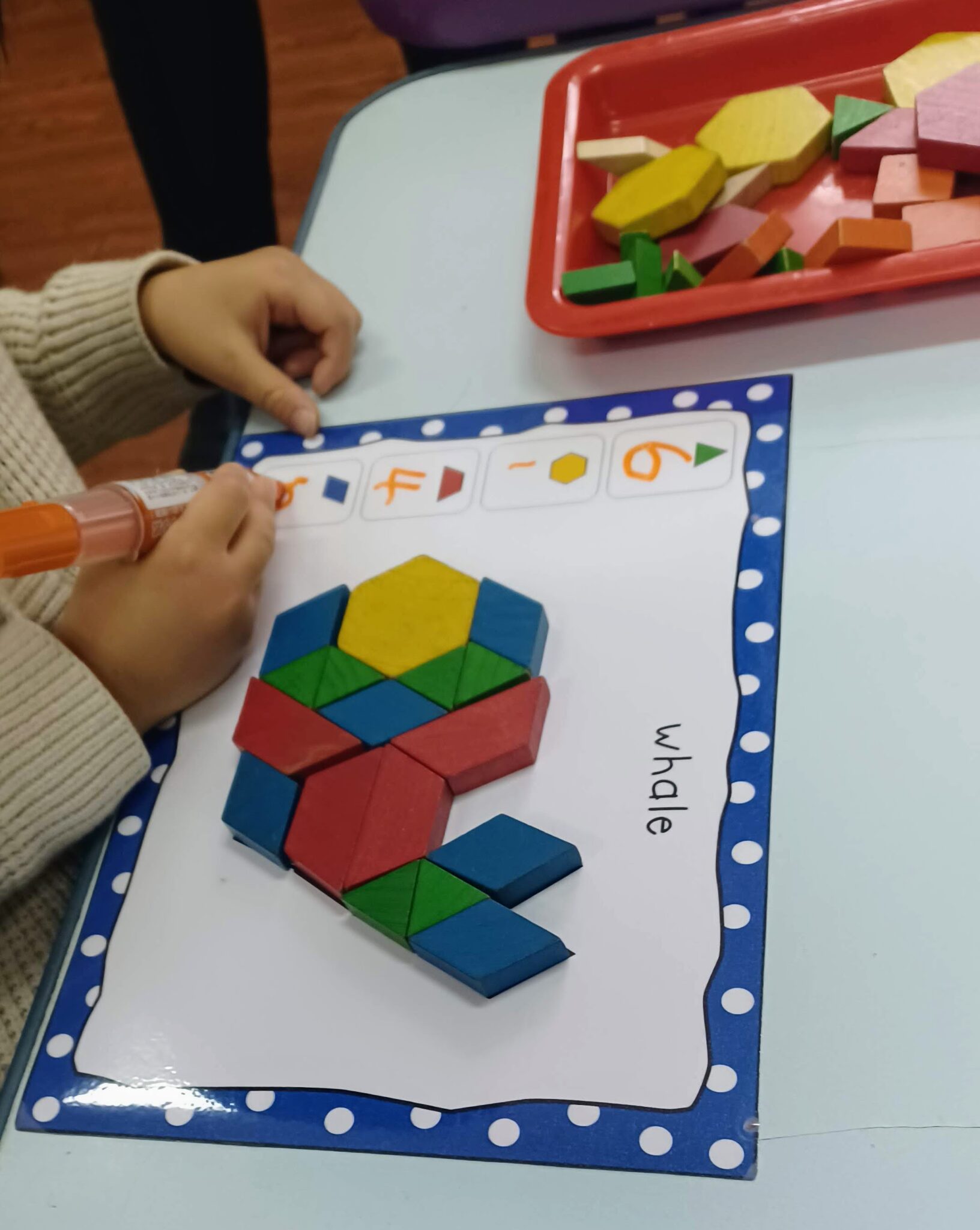 Ocean Animals Pattern Block Mats - NBpreKactivities