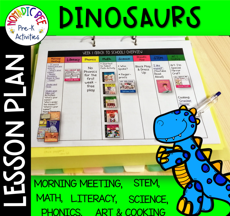 Dinosaurs - NBpreKactivities