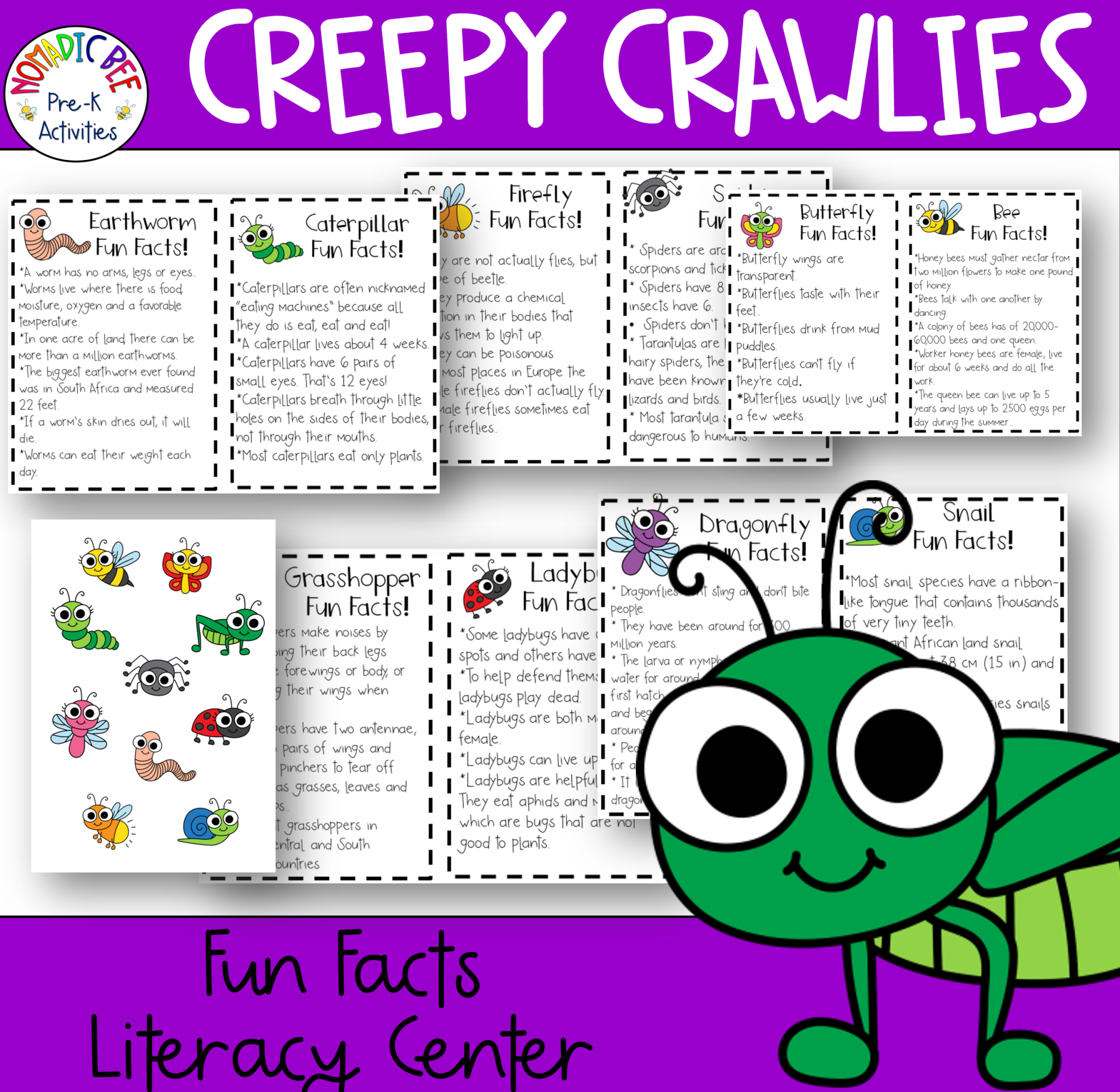 The Very Quiet Cricket - NBpreKactivities