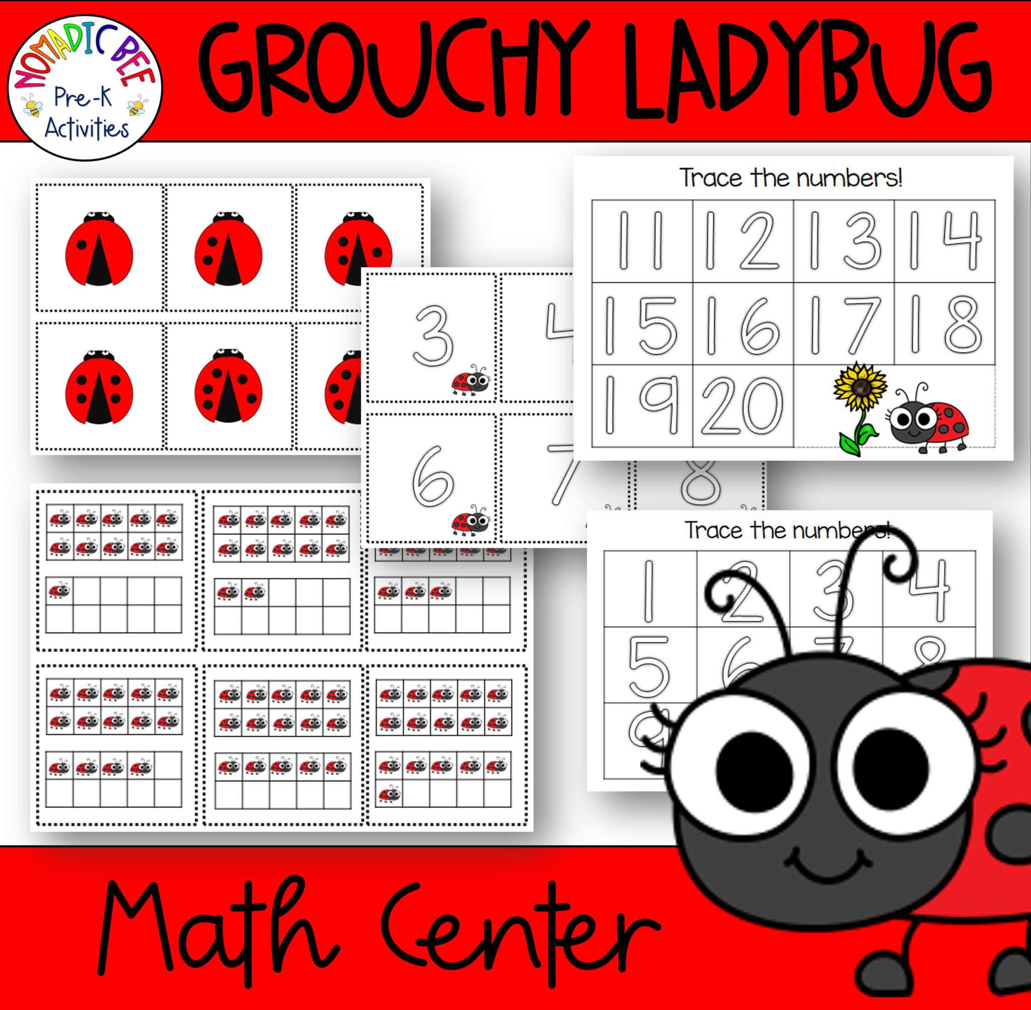 The Grouchy Ladybug - NBpreKactivities
