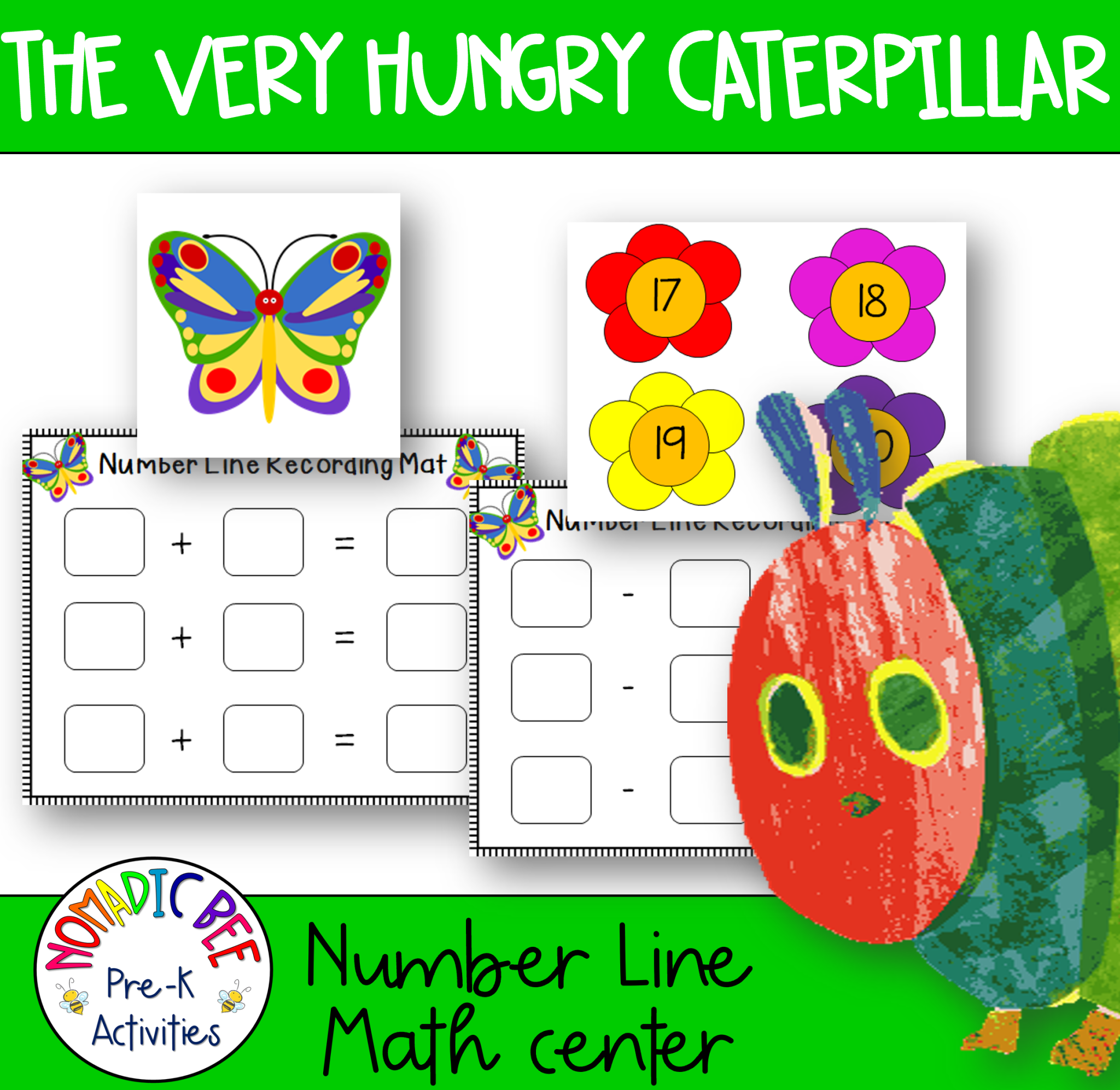 The Very Hungry Caterpillar - NBpreKactivities