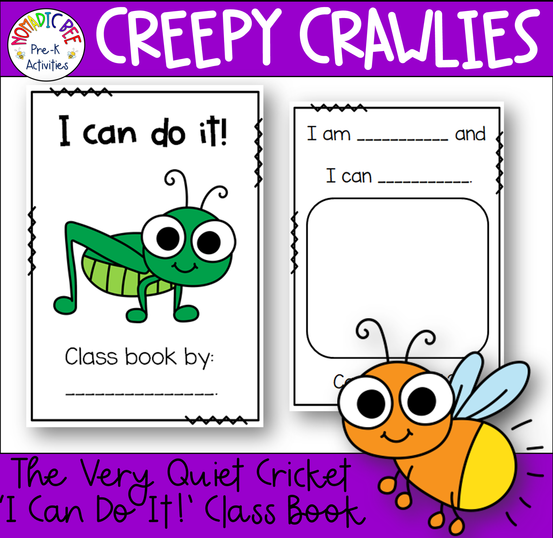 The Very Quiet Cricket - NBpreKactivities