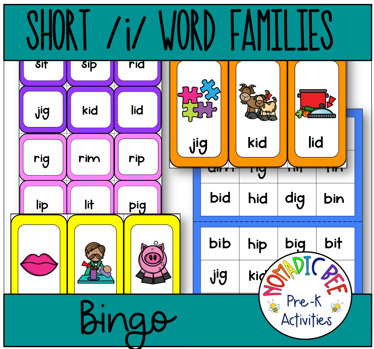Word Families - NBpreKactivities