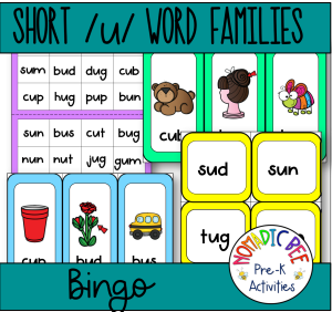 Word Families - NBpreKactivities