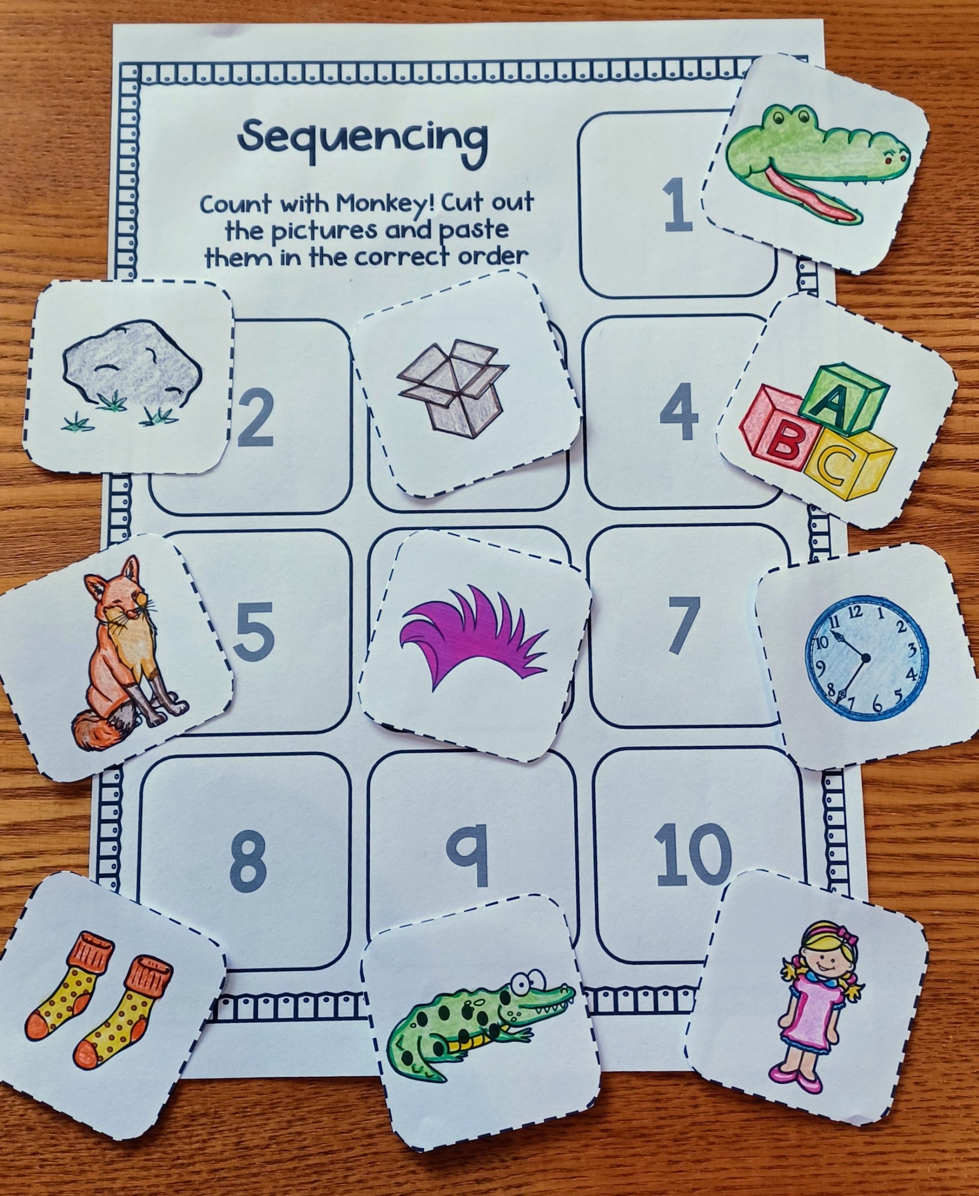 Counting Crocodiles Activities - NBpreKactivities