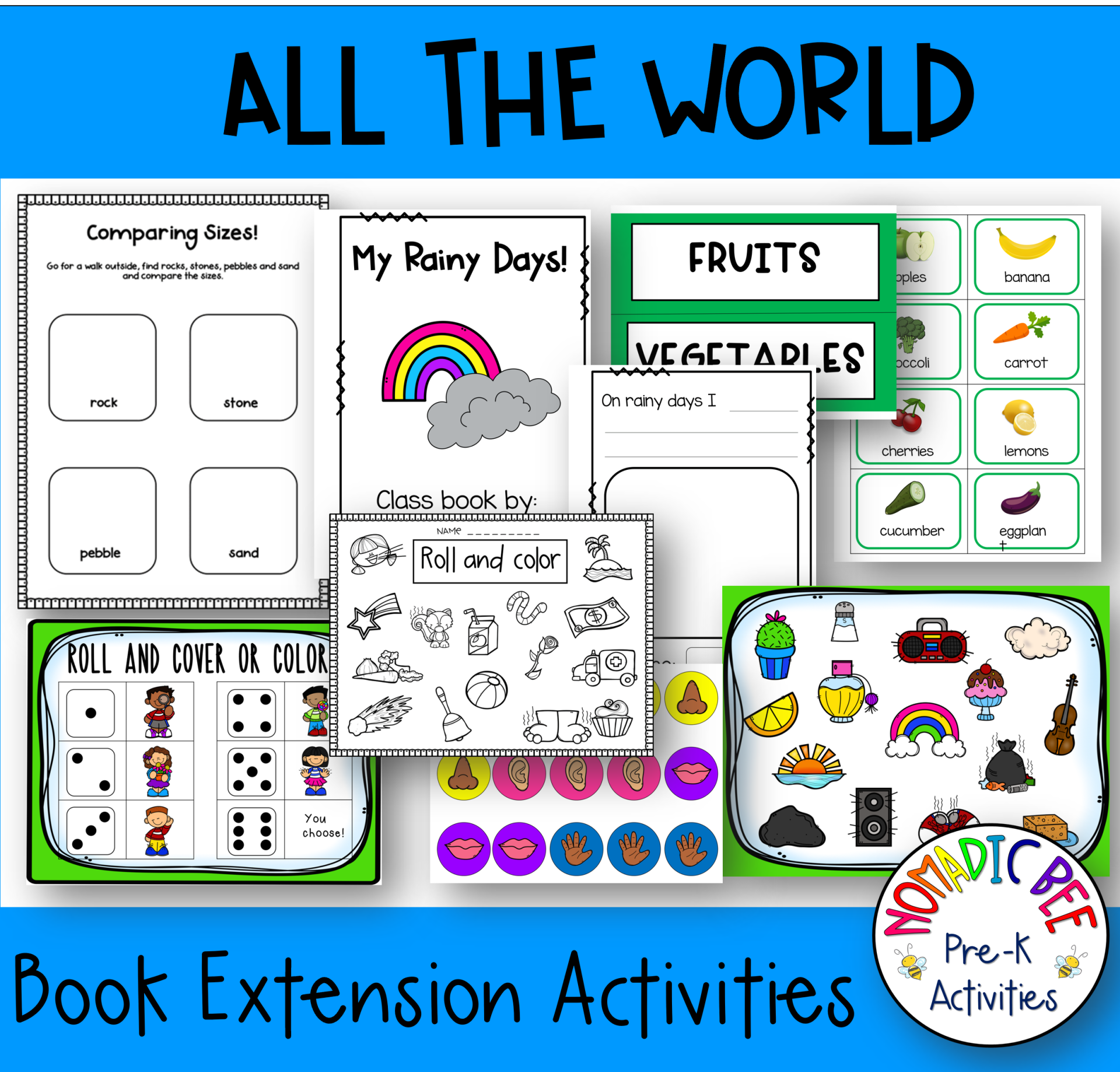 All the World Book activities - NBpreKactivities