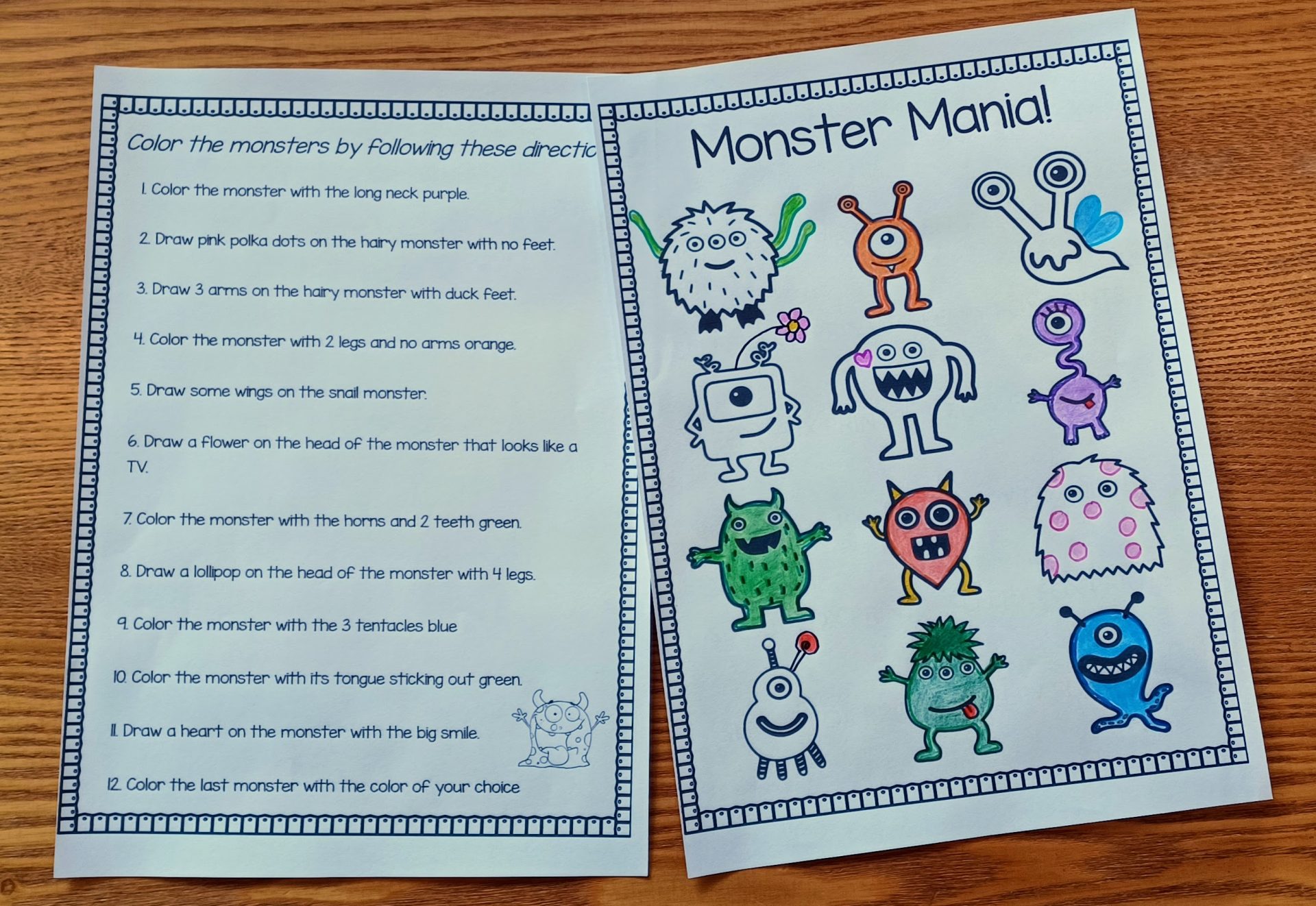 Don't Push the Button! Activities - NBpreKactivities