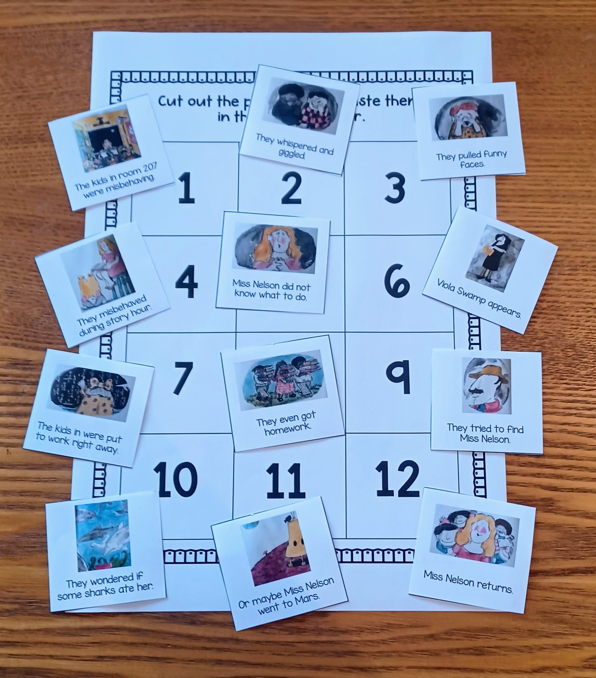 Miss Nelson is Missing Activities - NBpreKactivities