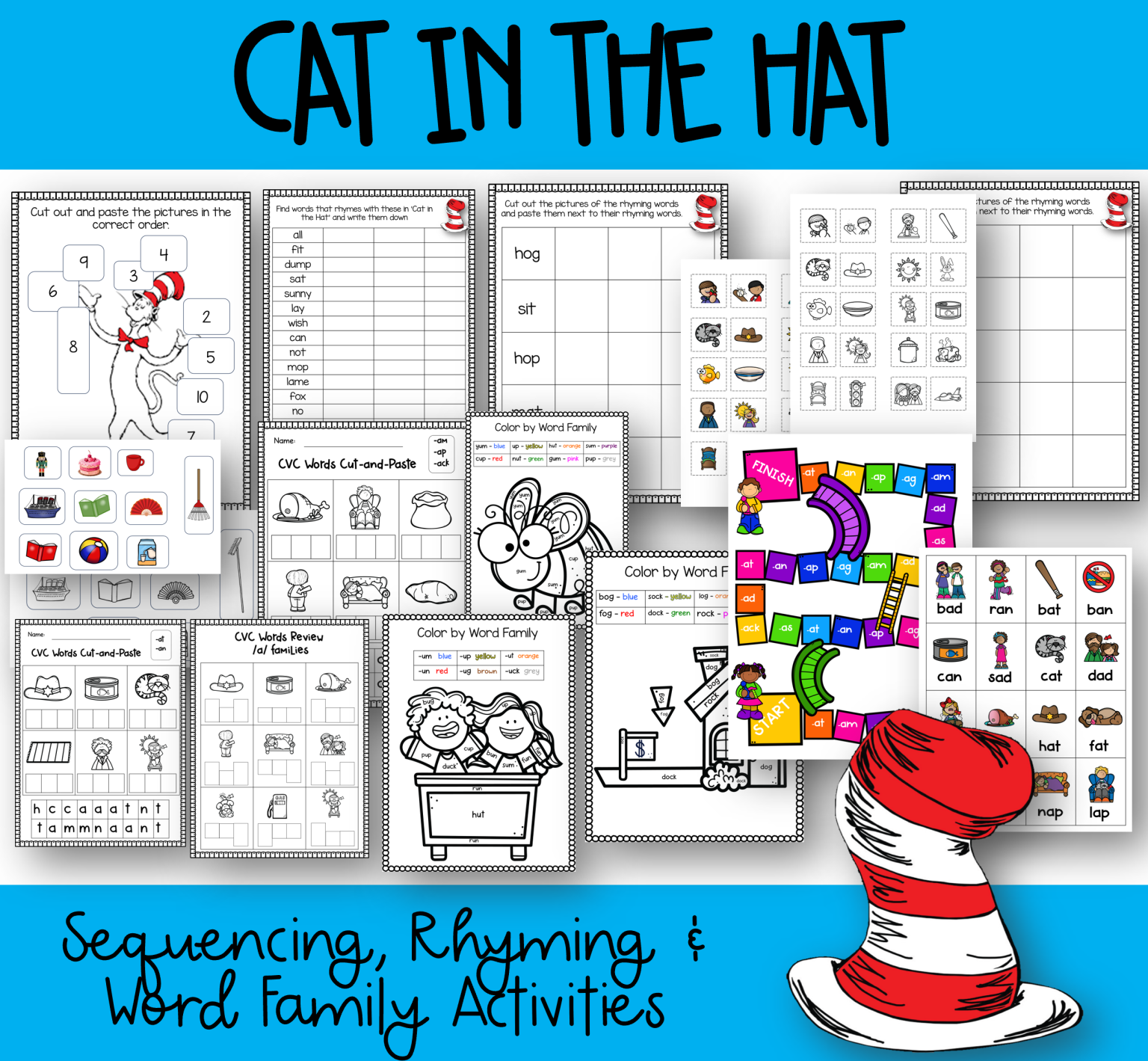 The Cat in the Hat Activities - NBpreKactivities