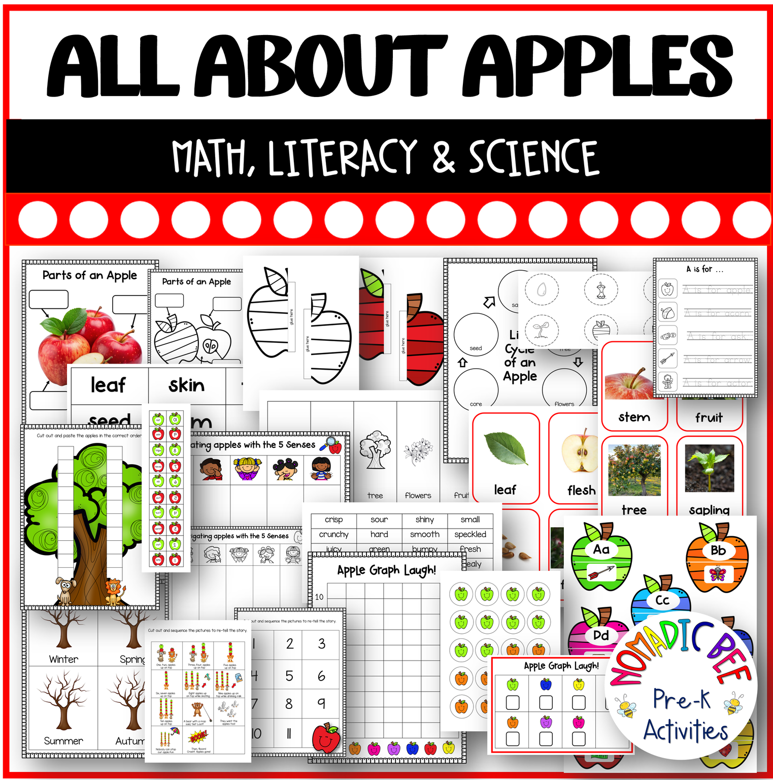 All About Apples - NBpreKactivities