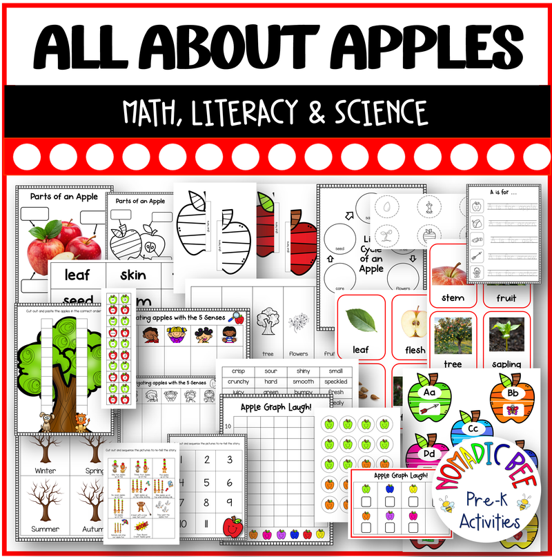 All About Apples - NBpreKactivities